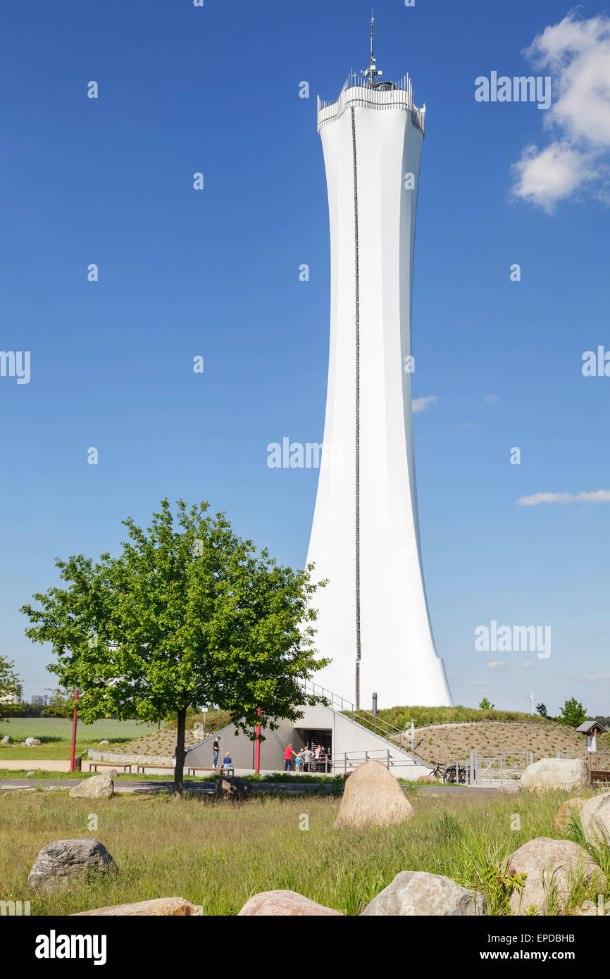 Observation Tower Teichland, Neuendorf, Brandenburg, Germany Stock ...