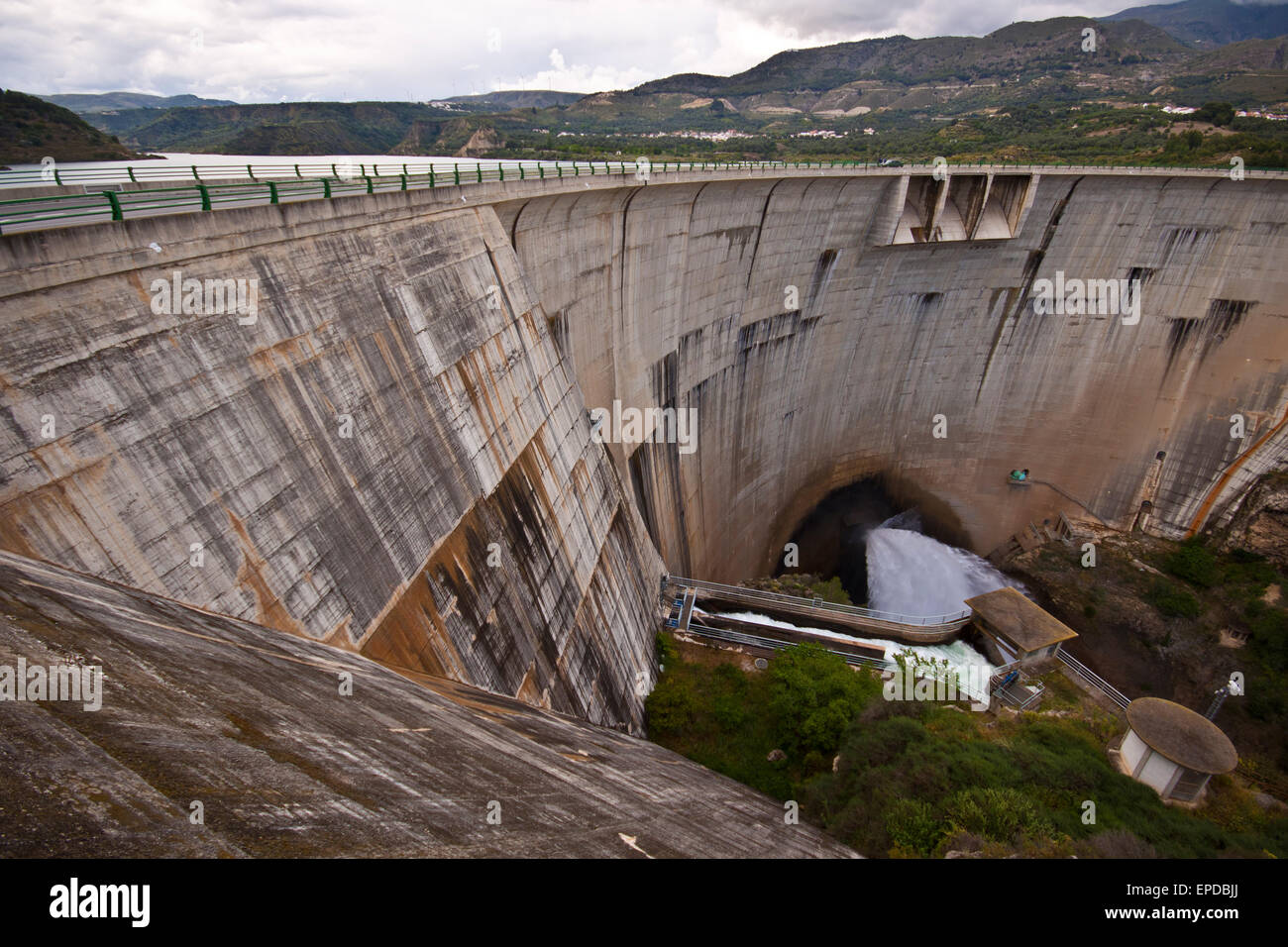 Dam of the hydroelectric power station Stock Photo - Alamy