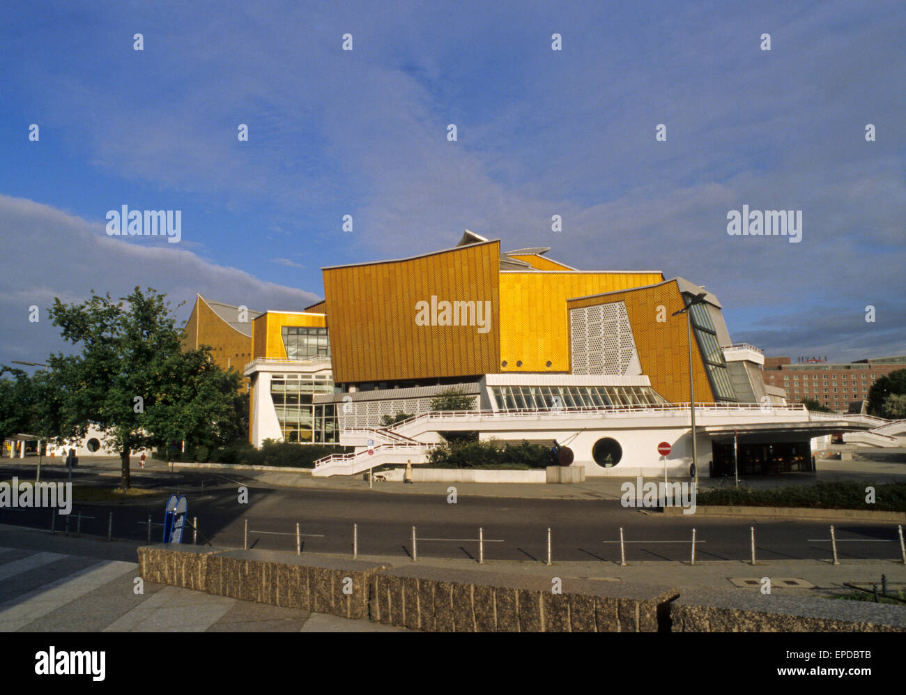 Philarmonie, new building of the Berlin Philharmonic Orchestra at ...