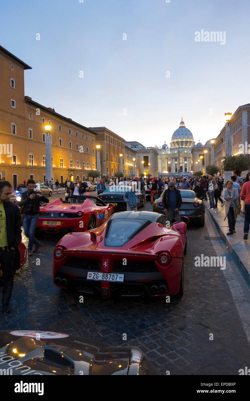 Car race in rome hi-res stock photography and images - Alamy