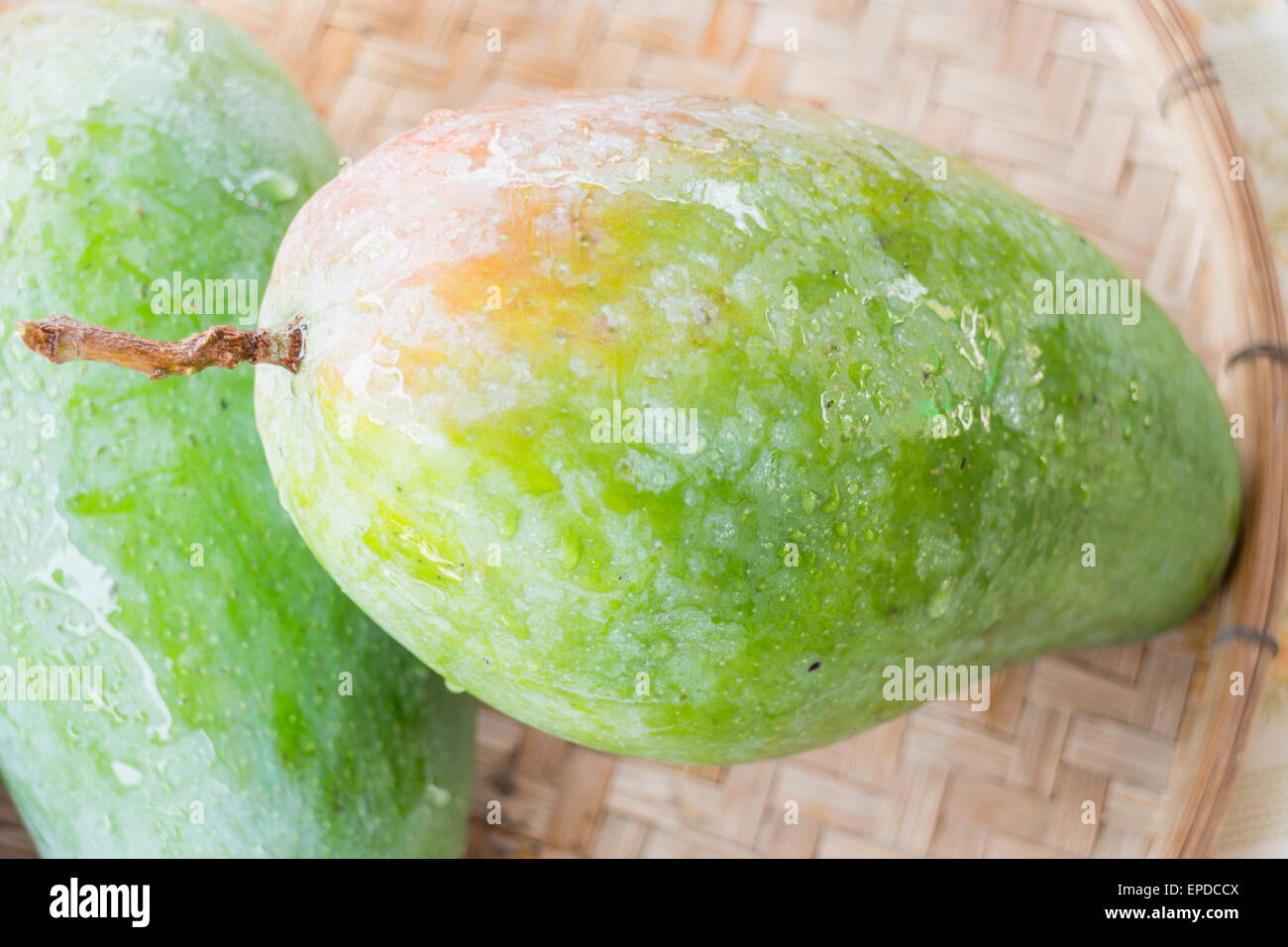 Thai natural giant green mango, stock photo Stock Photo - Alamy