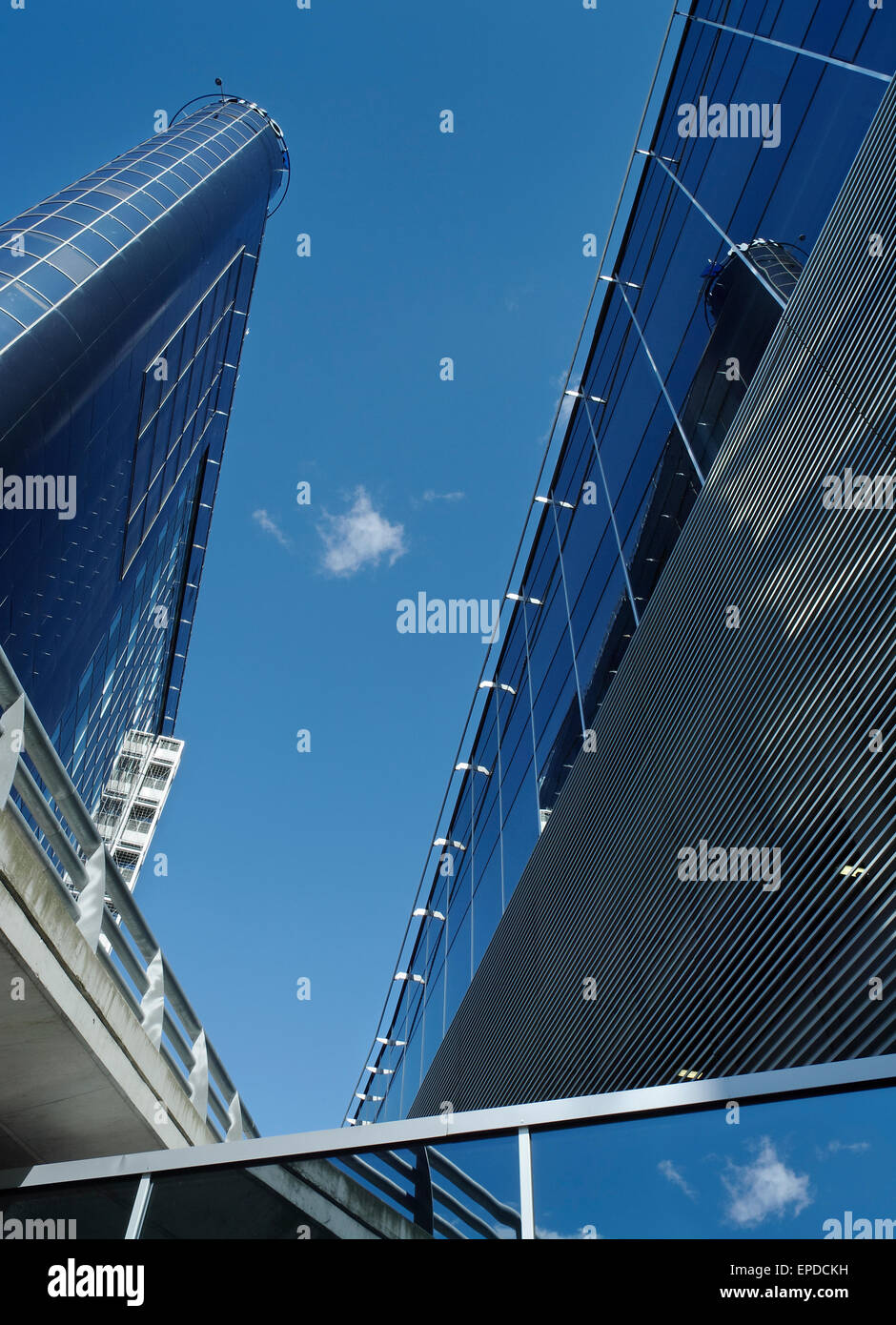 The office building of Emajõe Ärikeskus and Tasku centre in Tartu ...