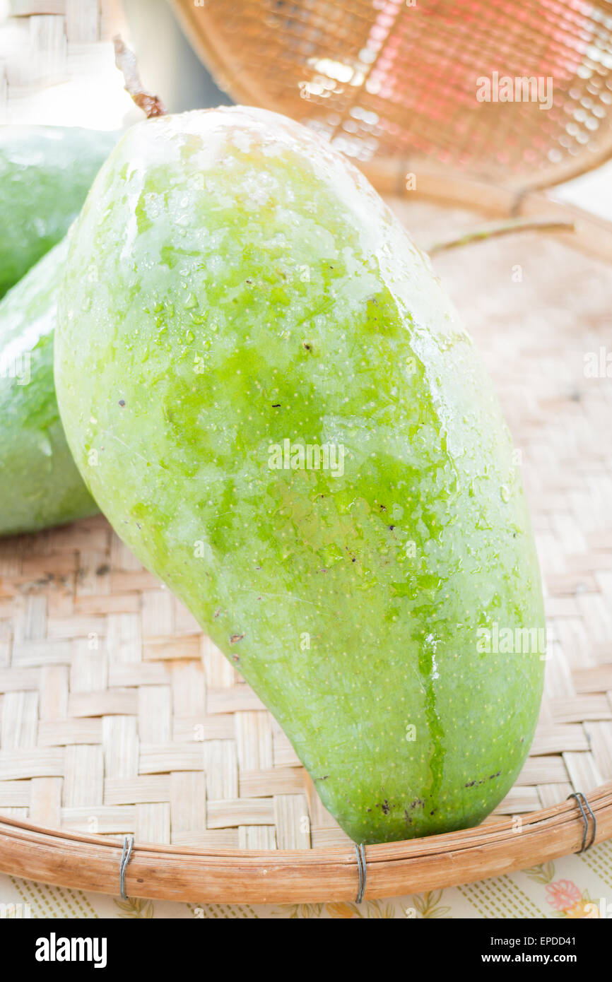 Thai natural giant green mango, stock photo Stock Photo - Alamy