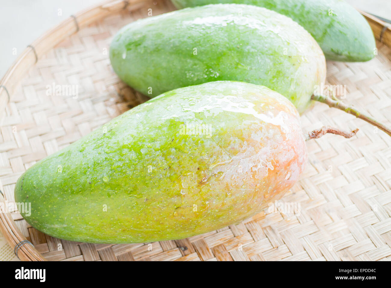 Thai natural giant green mango, stock photo Stock Photo - Alamy