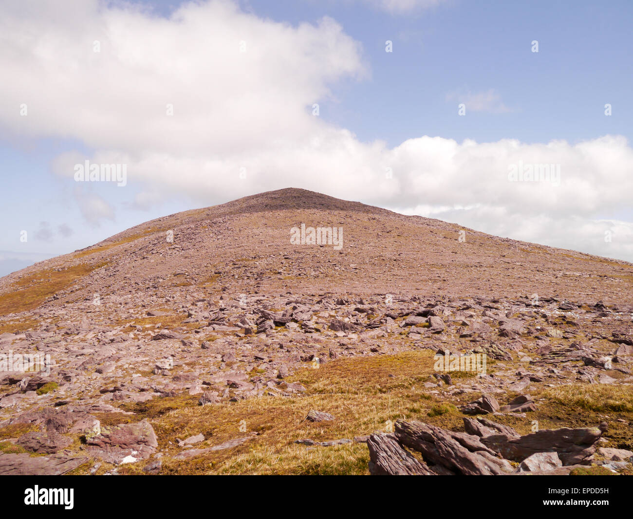 Beenoskee and Stradbally Mountain on the Dingle Peninsular, County ...
