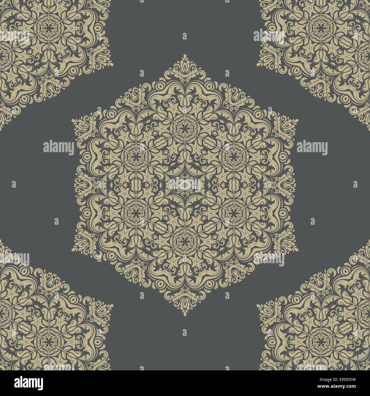 Seamless Orient Vector Background Stock Vector Image & Art - Alamy