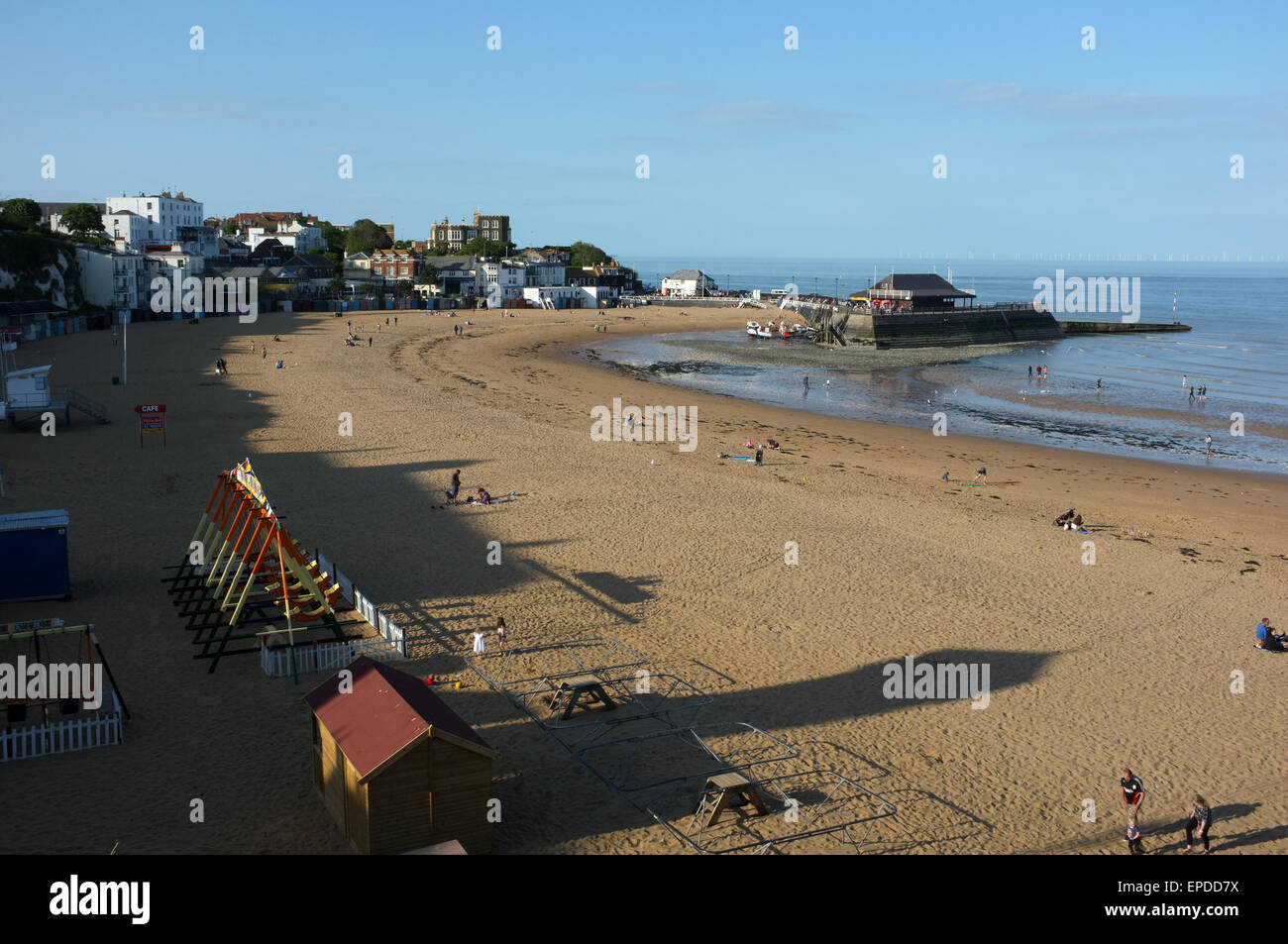 coastal town of broadstairs in county of kent uk may 2015 Stock Photo ...