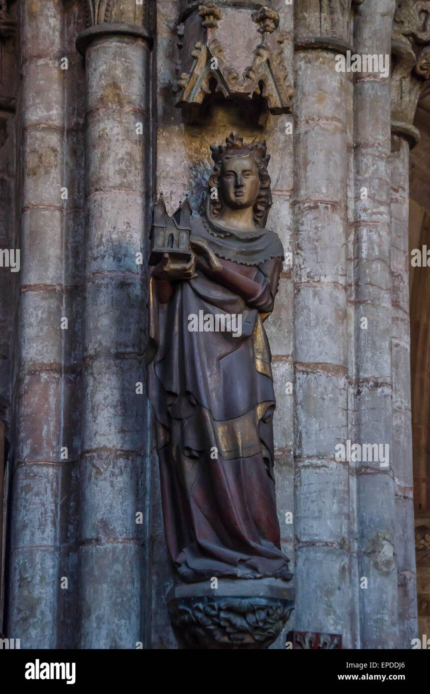 St. Sebaldus Church, located at the Albrecht-Dürer-Platz, in front of ...