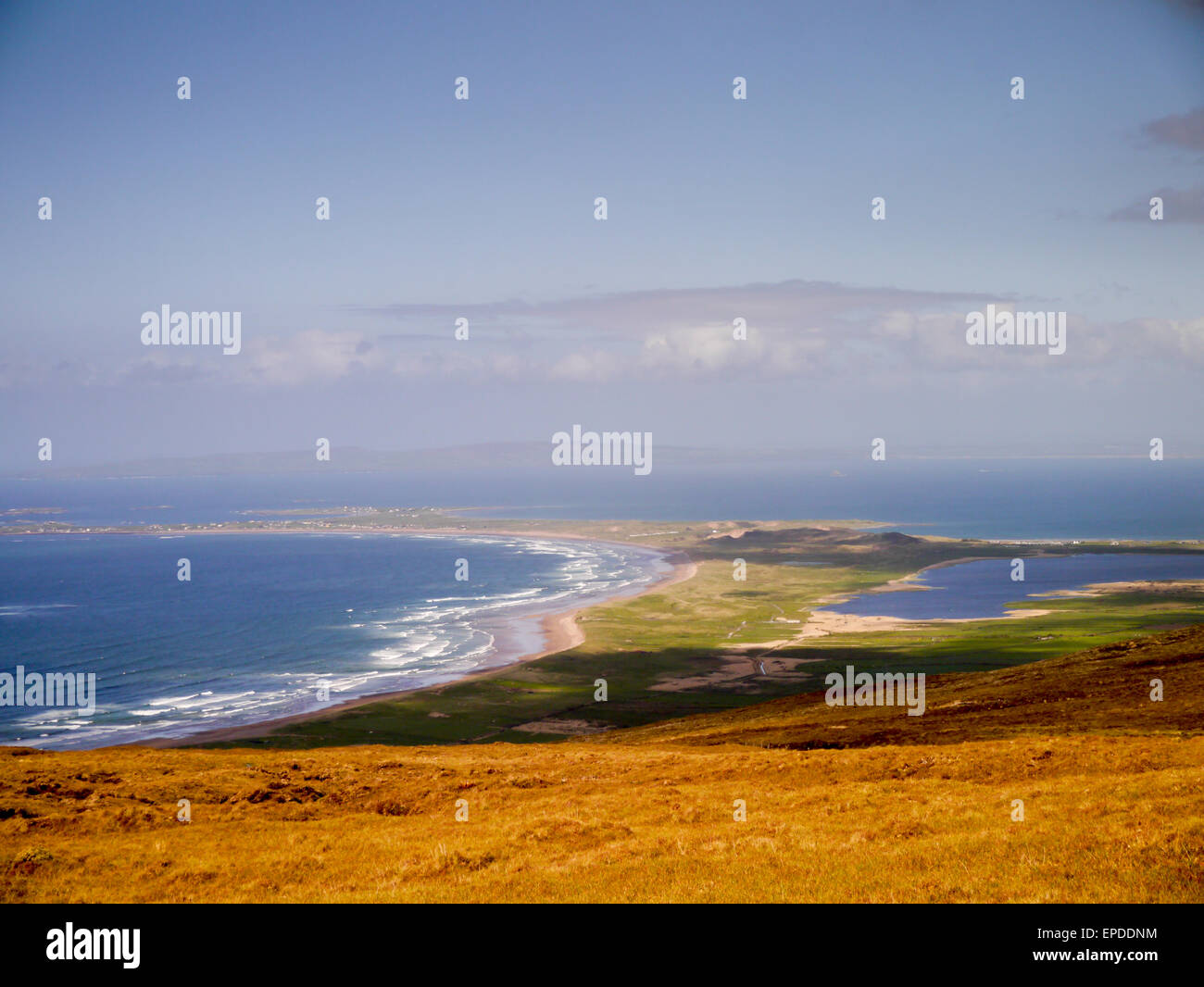 Beenoskee and Stradbally Mountain on the Dingle Peninsular, County ...