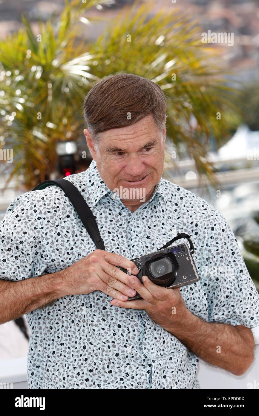 Director Gus Van Sant attends the photocall of The Sea Of Trees at the ...