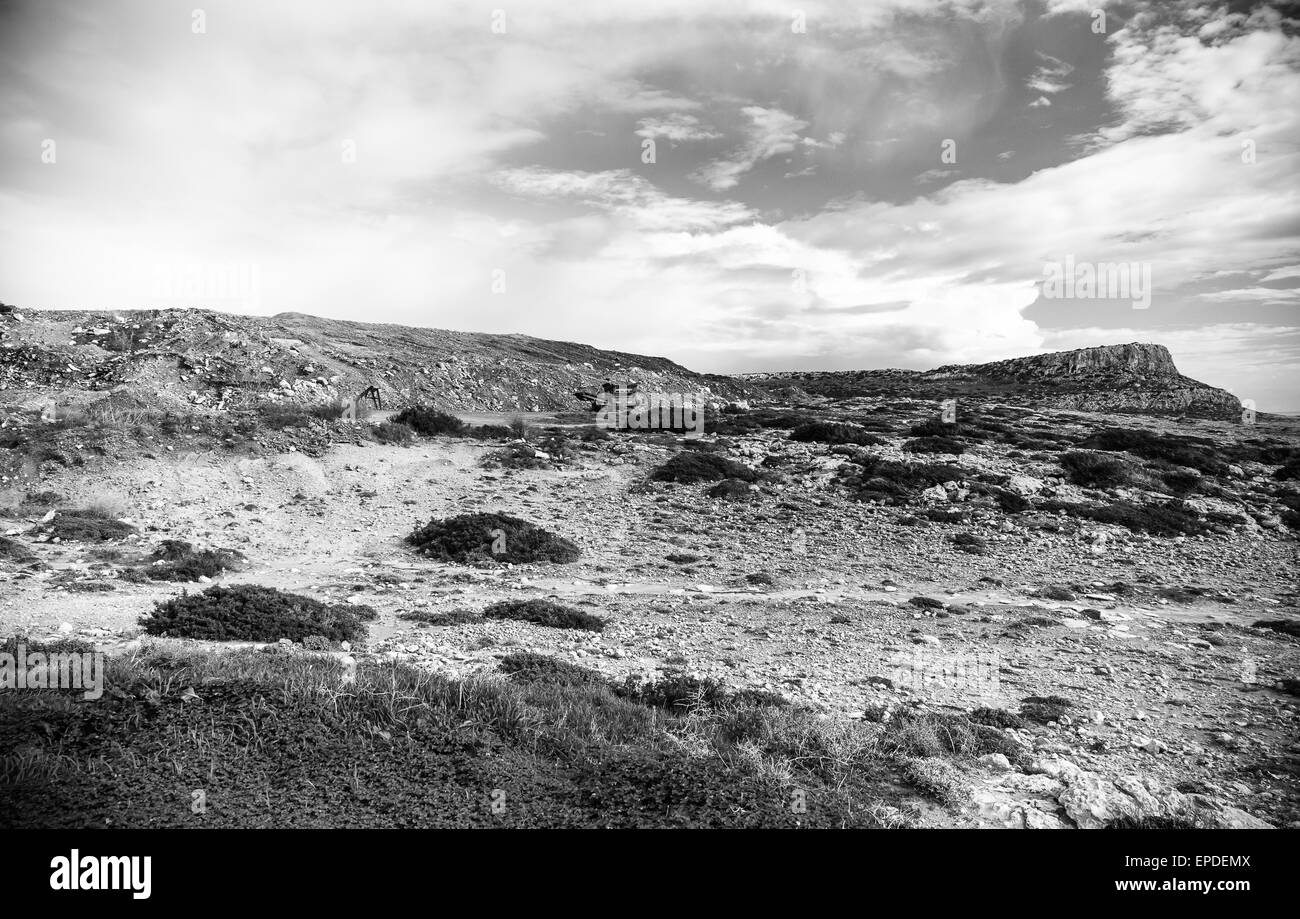 Cyprus mediterranean sea sea Black and White Stock Photos & Images - Alamy