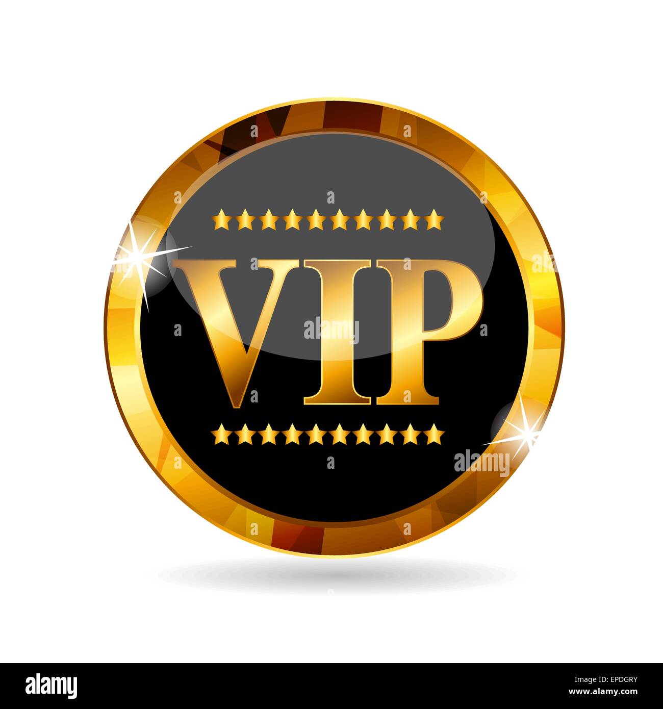 VIP Members Label Vector Illustration Stock Vector Image & Art - Alamy