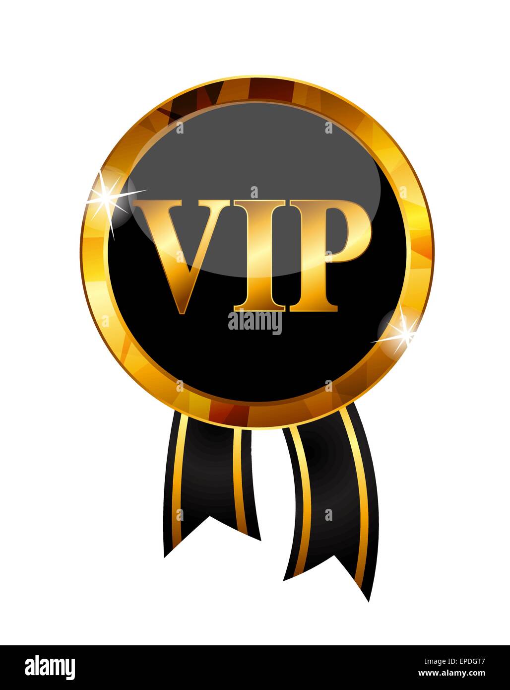 VIP Members Label Vector Illustration Stock Vector Image & Art - Alamy