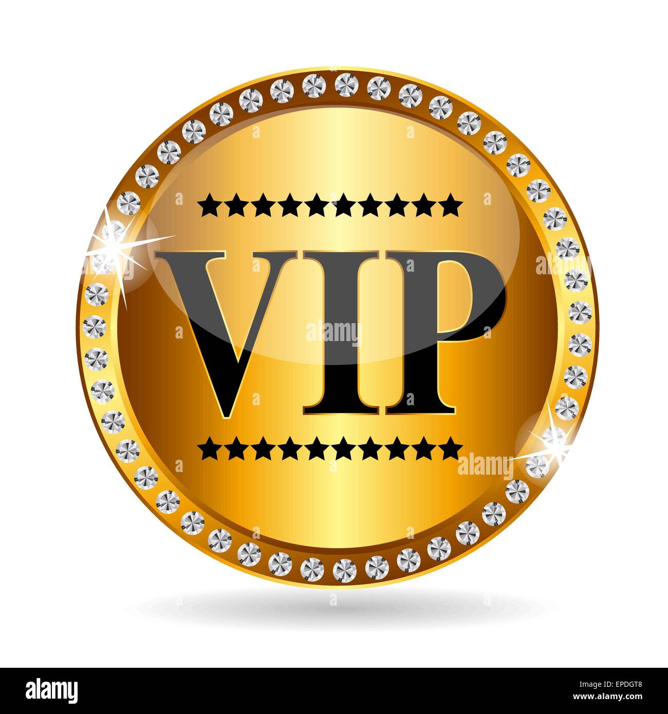 VIP Members Label Vector Illustration Stock Vector Image & Art - Alamy