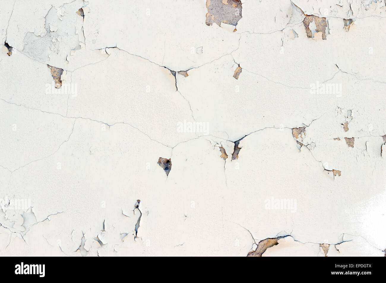 Cracked paint on a old wall Stock Photo - Alamy