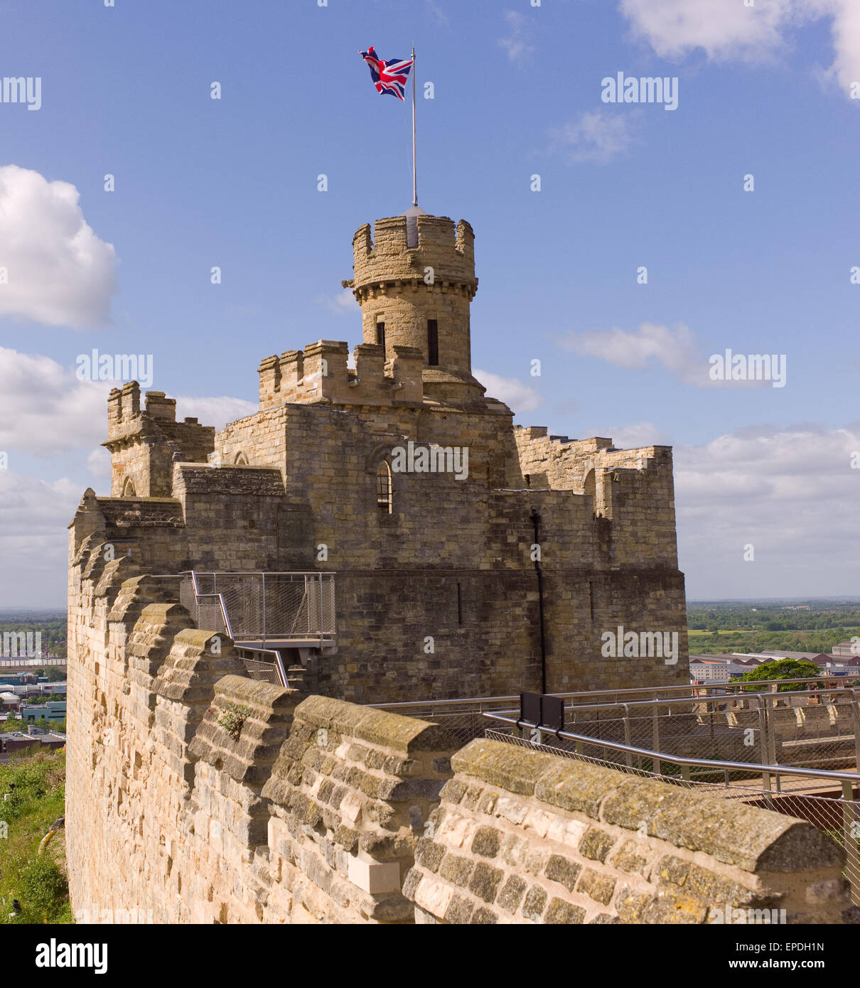 Lincoln castle observatory tower hi-res stock photography and images ...