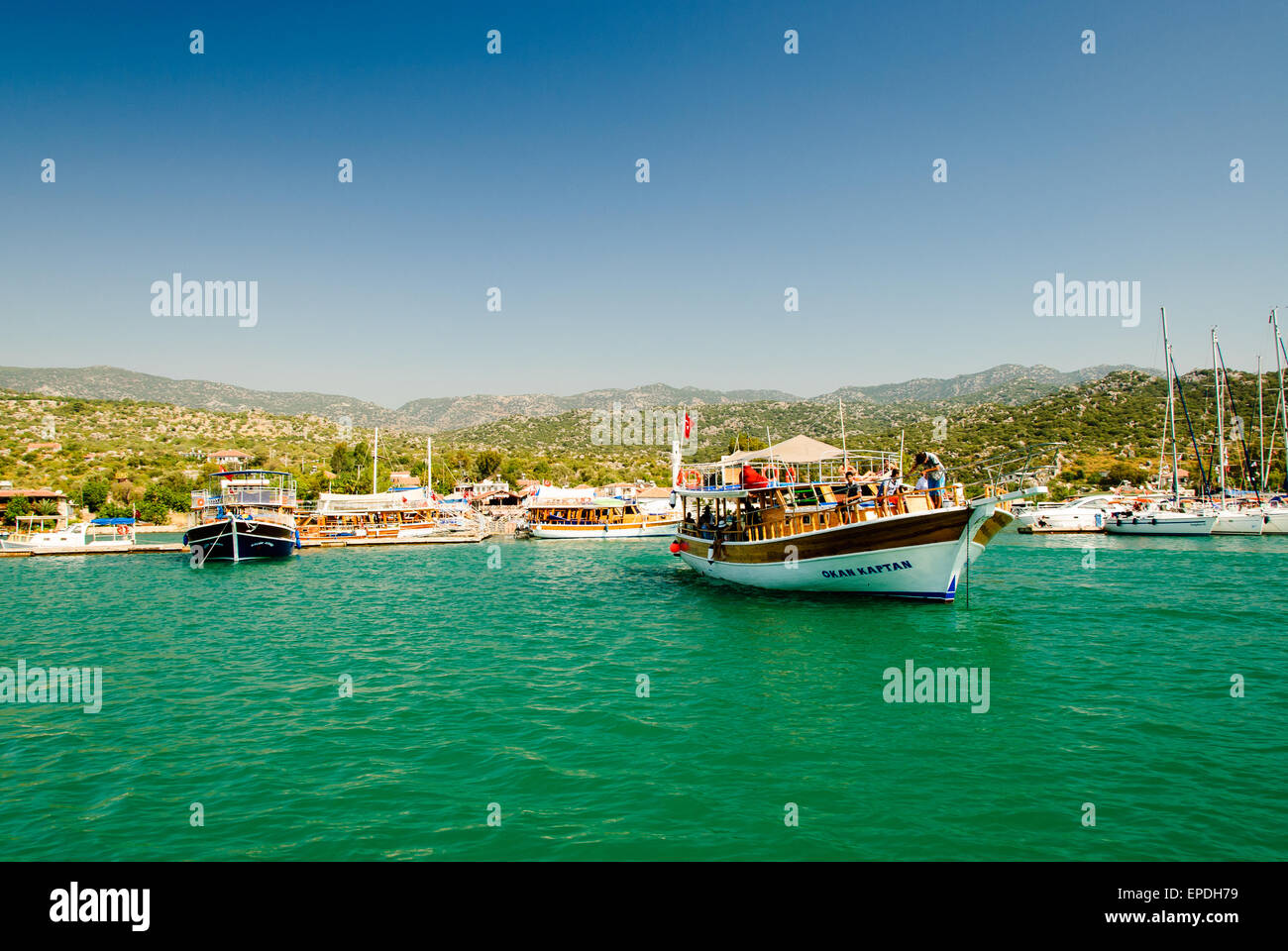 Kekova Harbour, Turkey Stock Photo - Alamy