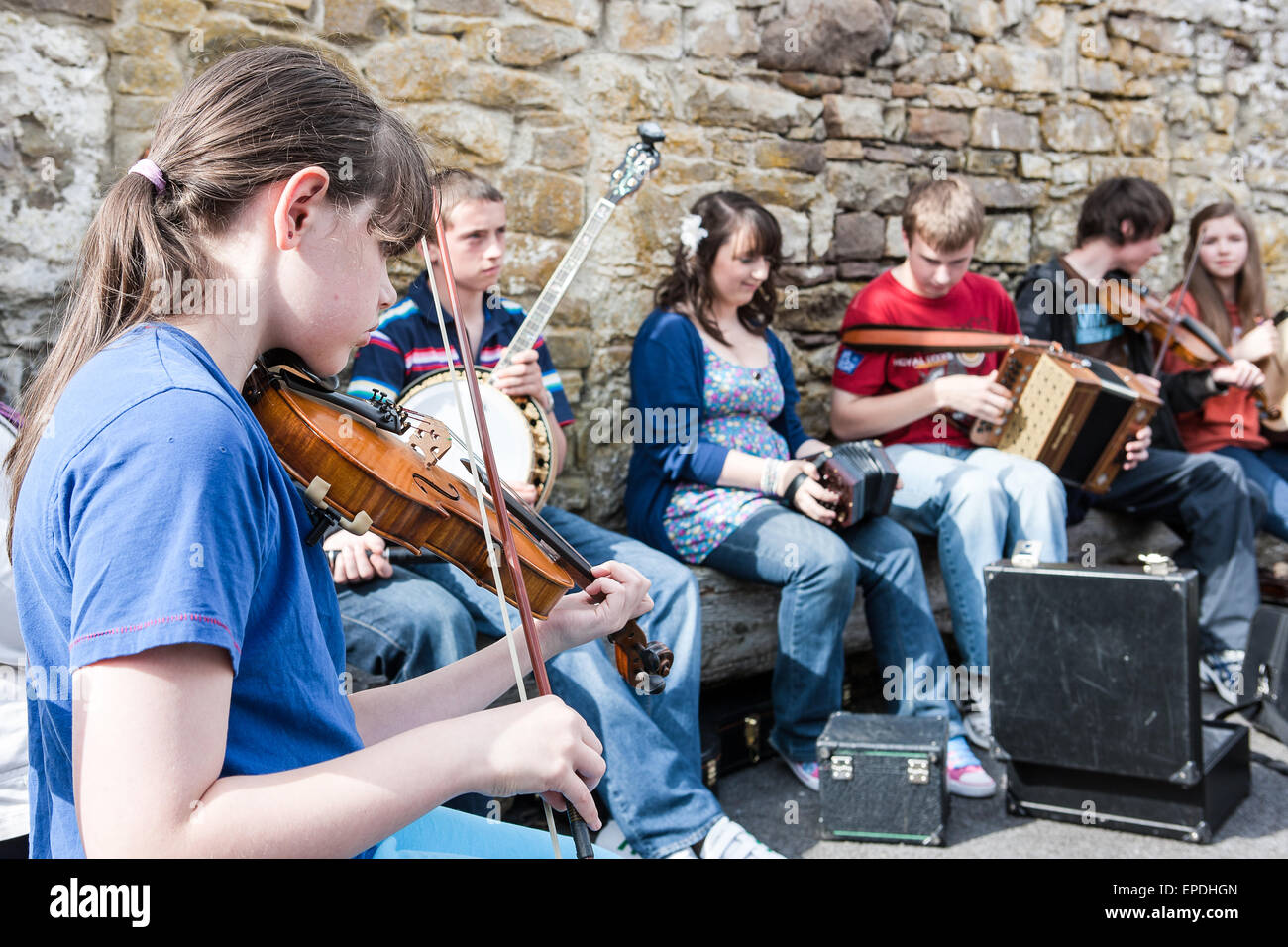 At Feakle Festival, a very small village but famed for its traditional ...