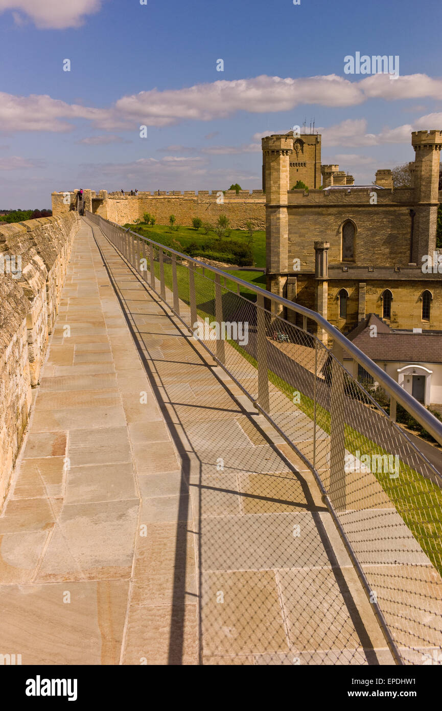 Lincoln Castle Wall Walkway High Resolution Stock Photography and ...