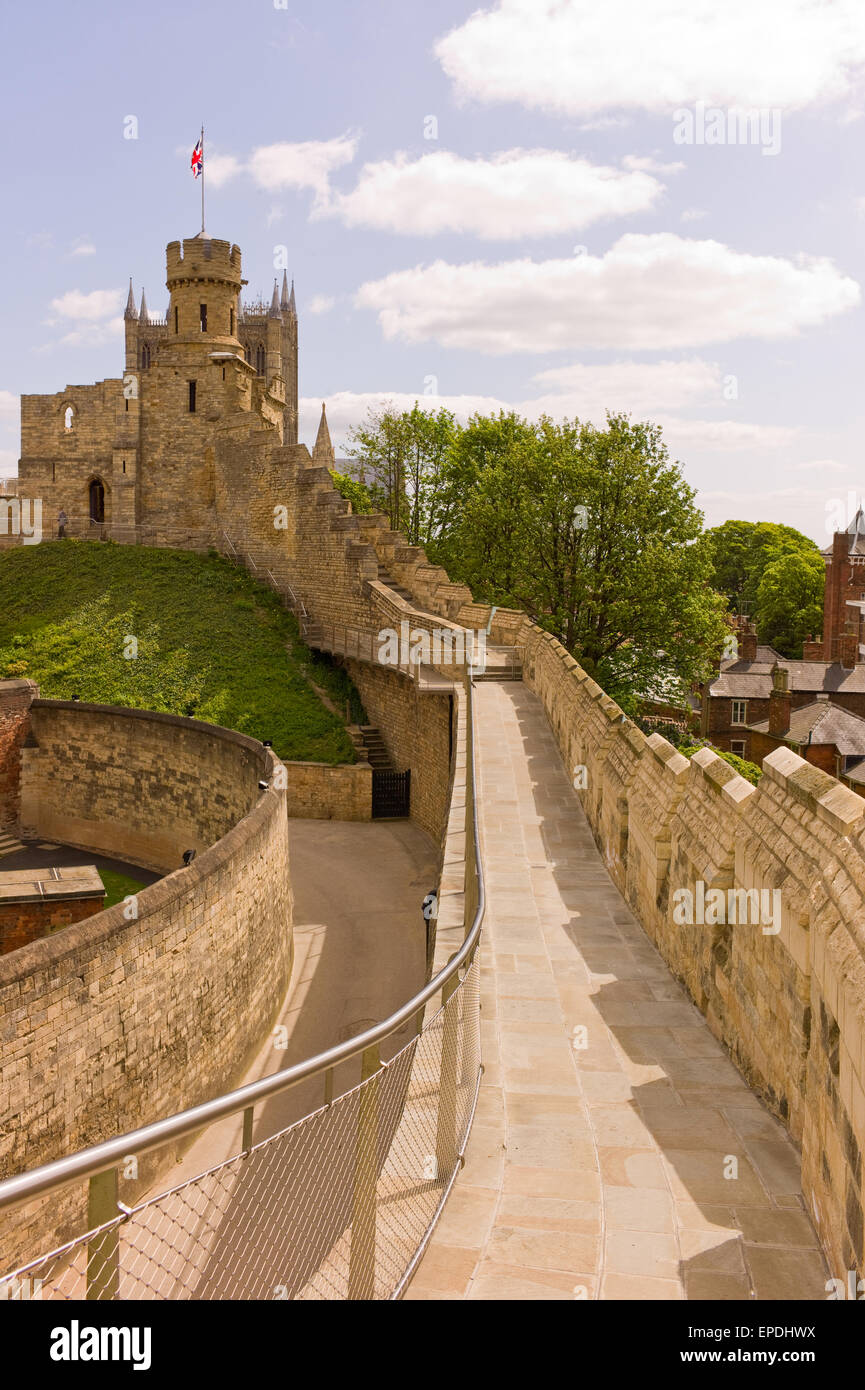 Lincoln castle observatory tower hi-res stock photography and images ...