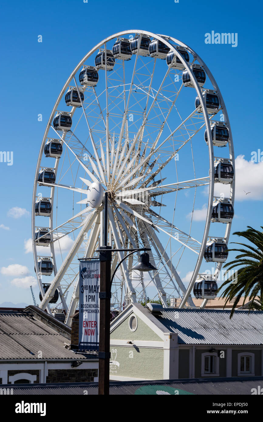 The Wheel of Excellence at the V&A Waterfront in Cape Town Stock Photo ...