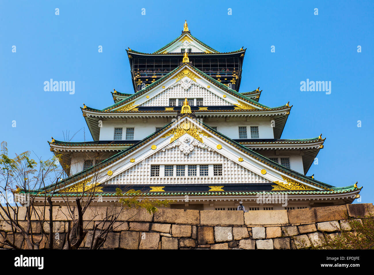 Osaka Castle in Japan Stock Photo - Alamy