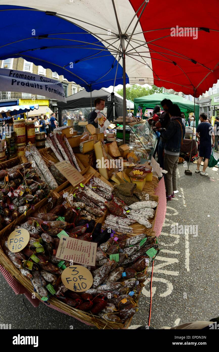 At the Primrose Hill festival Stock Photo - Alamy