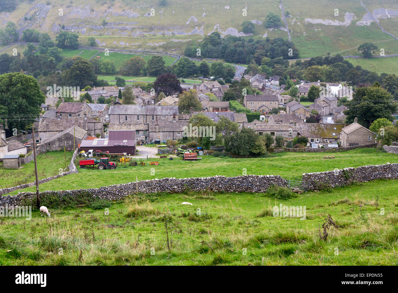 UK, England, Yorkshire Dales. Kettlewell Village Stock Photo - Alamy