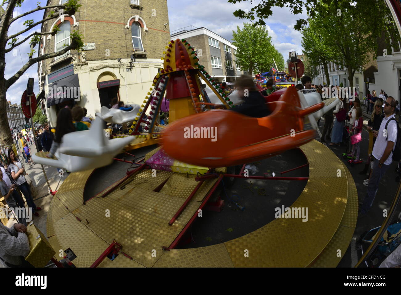 At the Primrose Hill festival Stock Photo - Alamy