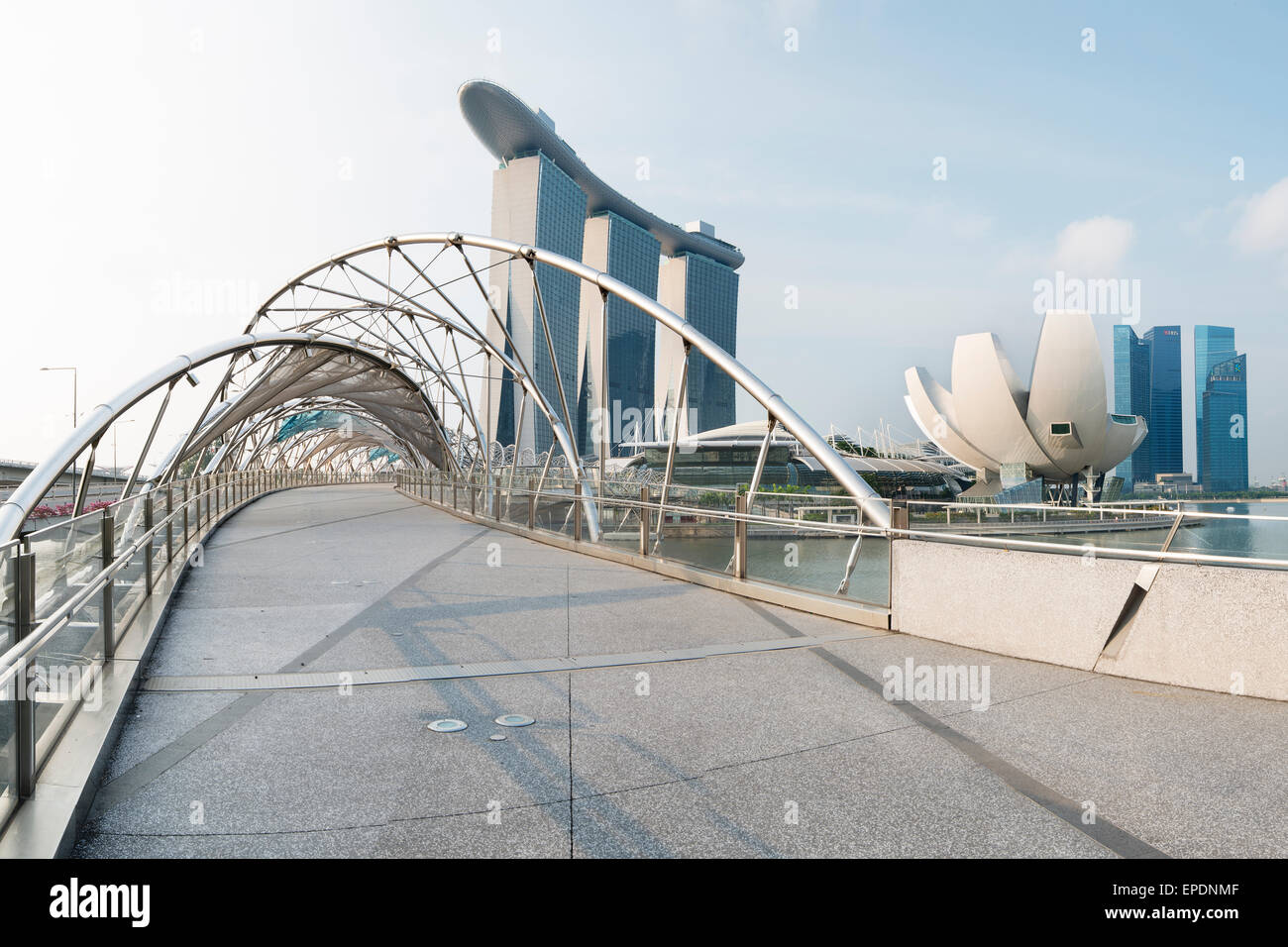Double helix bridge marian bay hi-res stock photography and images - Alamy
