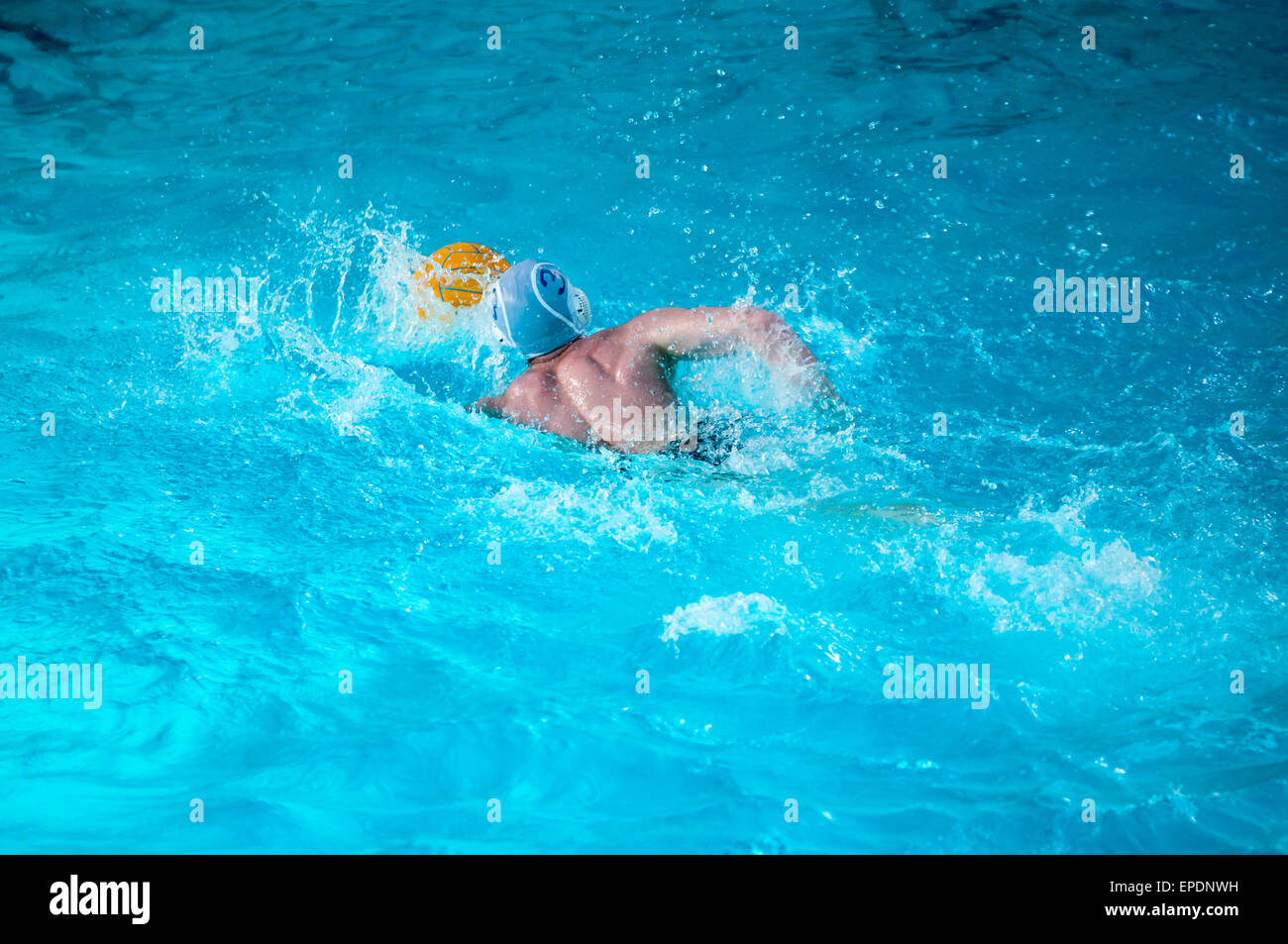 Water polo ball underwater hi-res stock photography and images - Alamy
