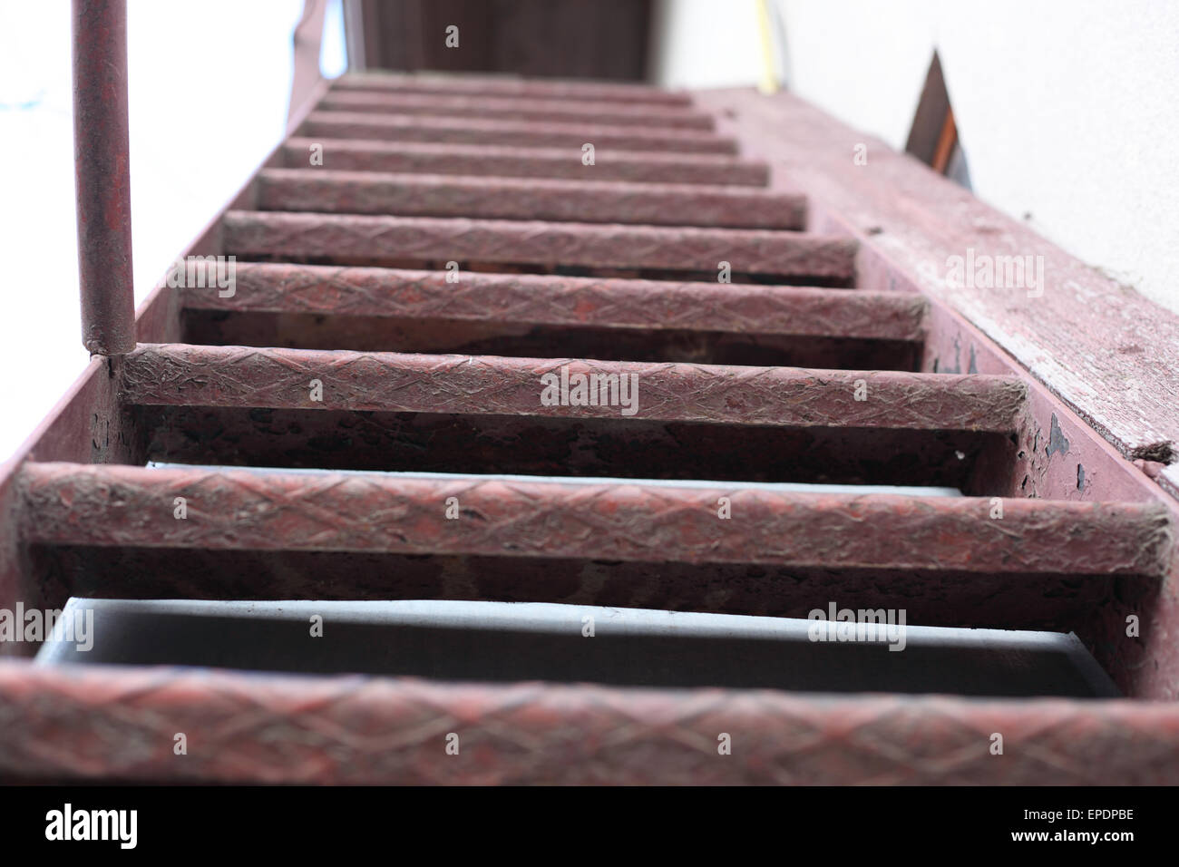 metal stairs closeup Stock Photo - Alamy