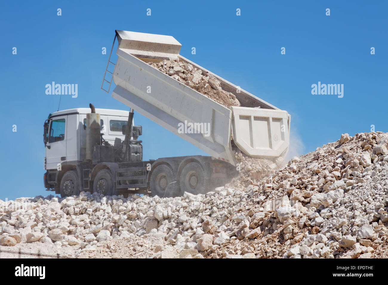 Dumper truck tipper hi-res stock photography and images - Alamy