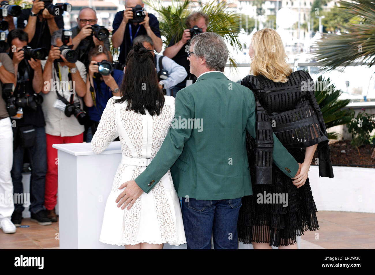 Rooney Mara, Todd Haynes and Cate Blanchett during the 'Carol ...
