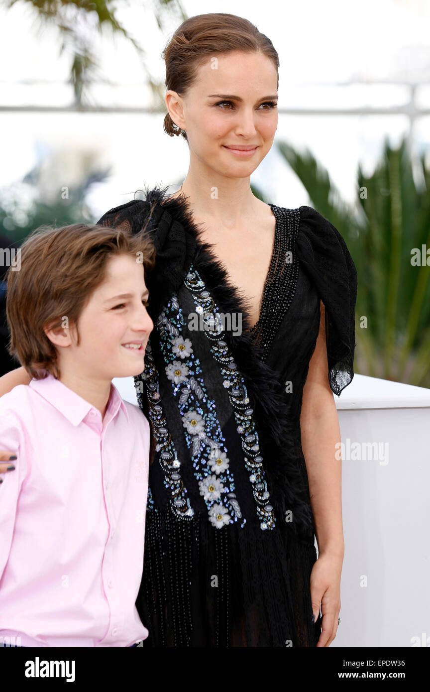 Cannes, France. 17th May, 2015. Amir Tessler and Natalie Portman during ...