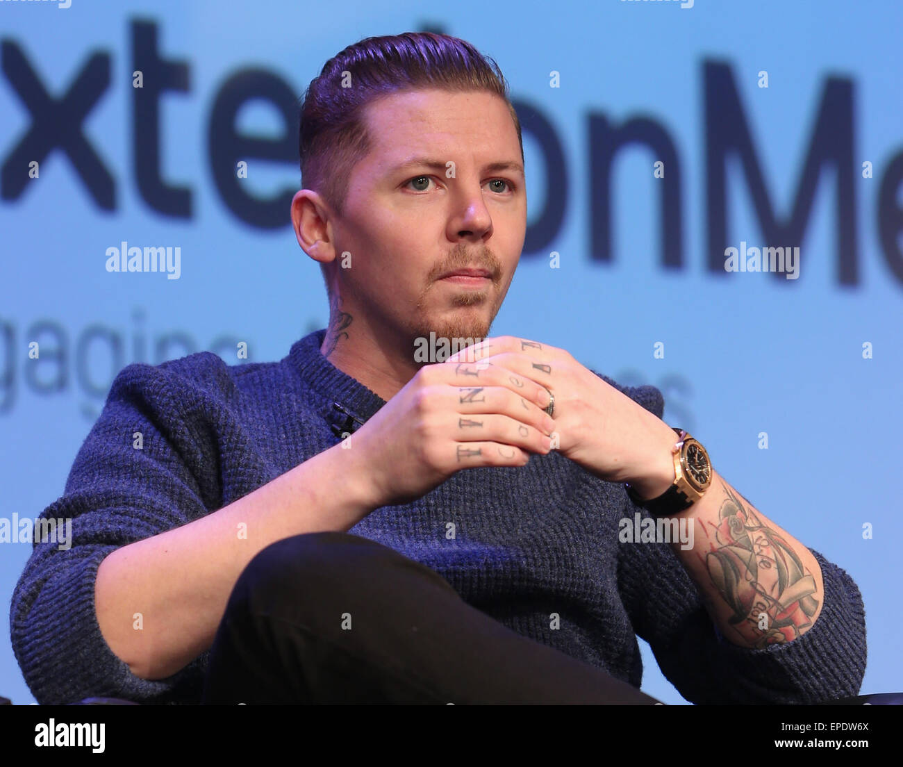 Professor Green addresses delegates at the Festival of Marketing ...