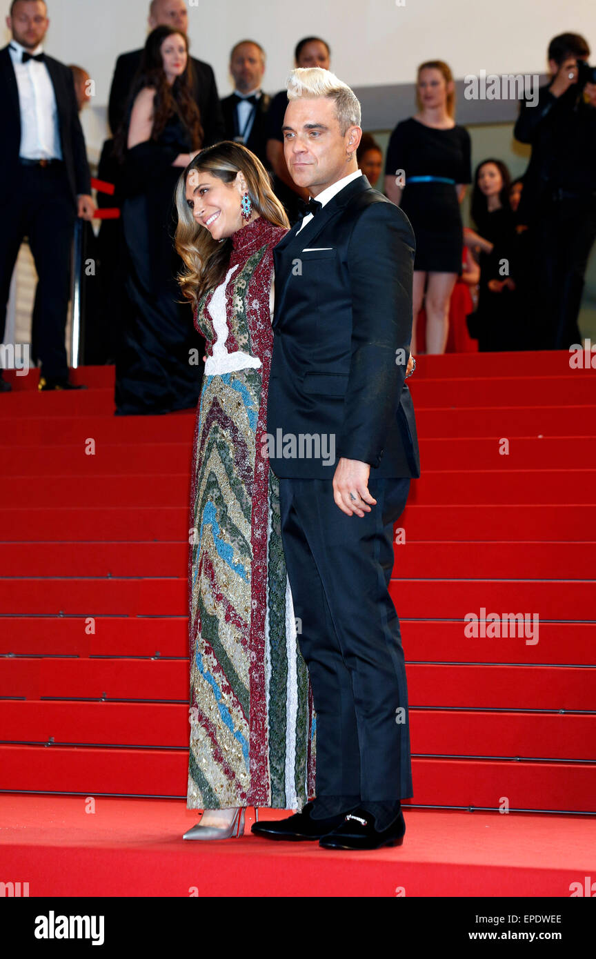 Robbie Williams and wife Ayda Field attending the 'The Sea of Trees ...