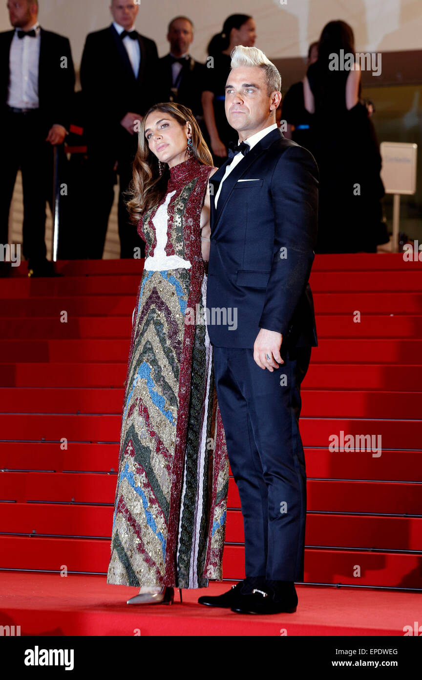 Robbie Williams and wife Ayda Field attending the 'The Sea of Trees ...