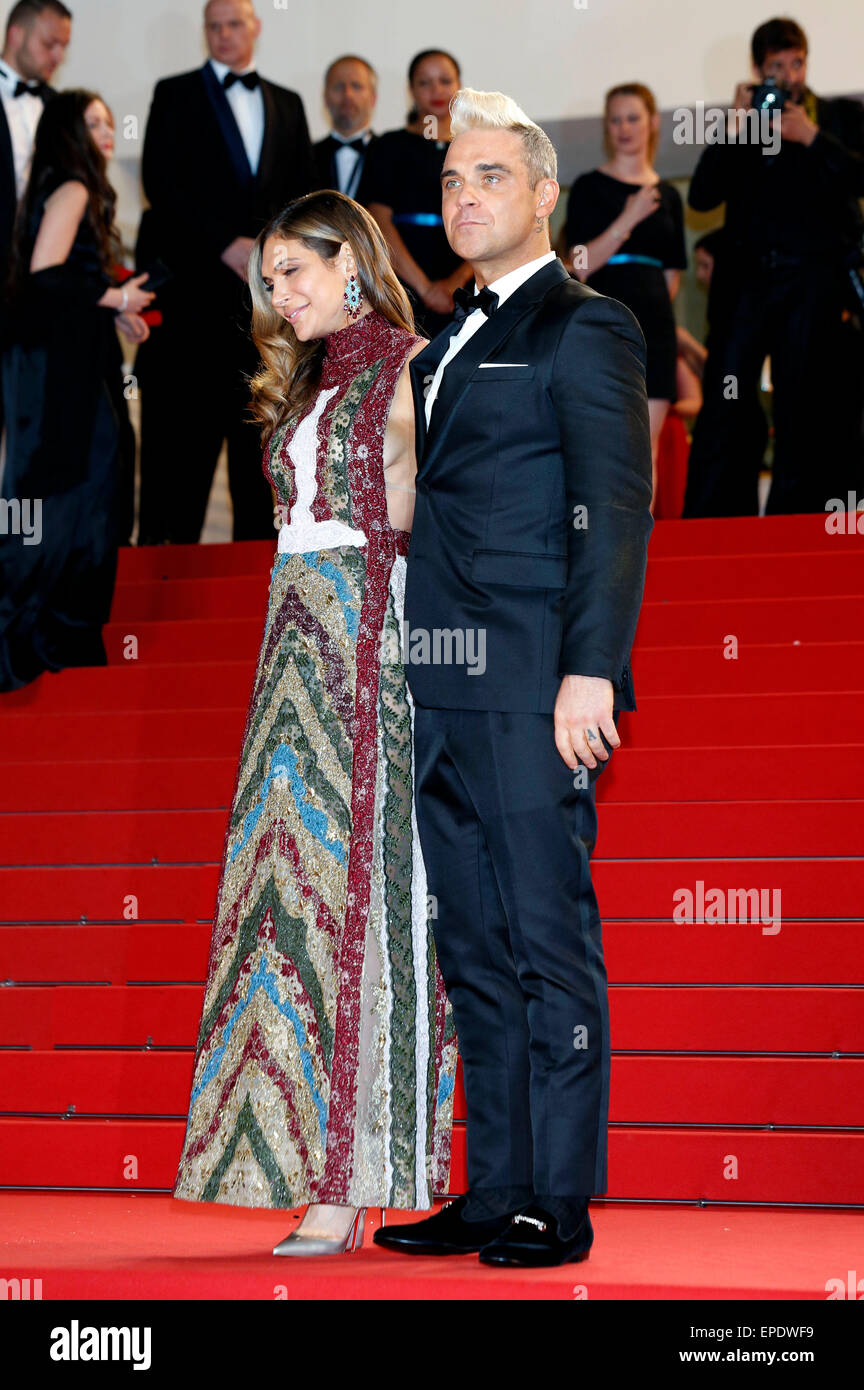 Robbie Williams and wife Ayda Field attending the 'The Sea of Trees ...