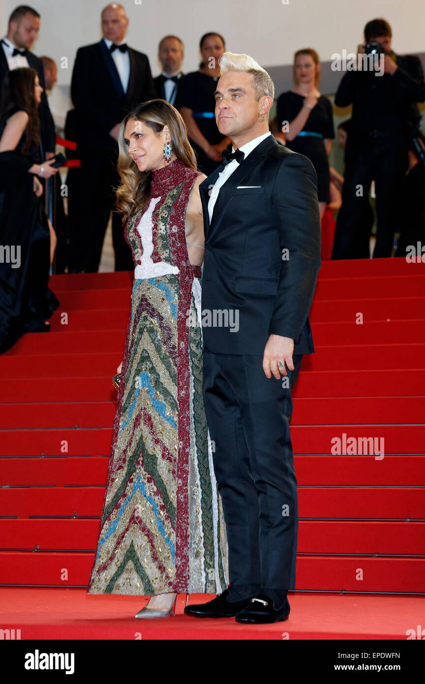 Robbie Williams and wife Ayda Field attending the 'The Sea of Trees ...