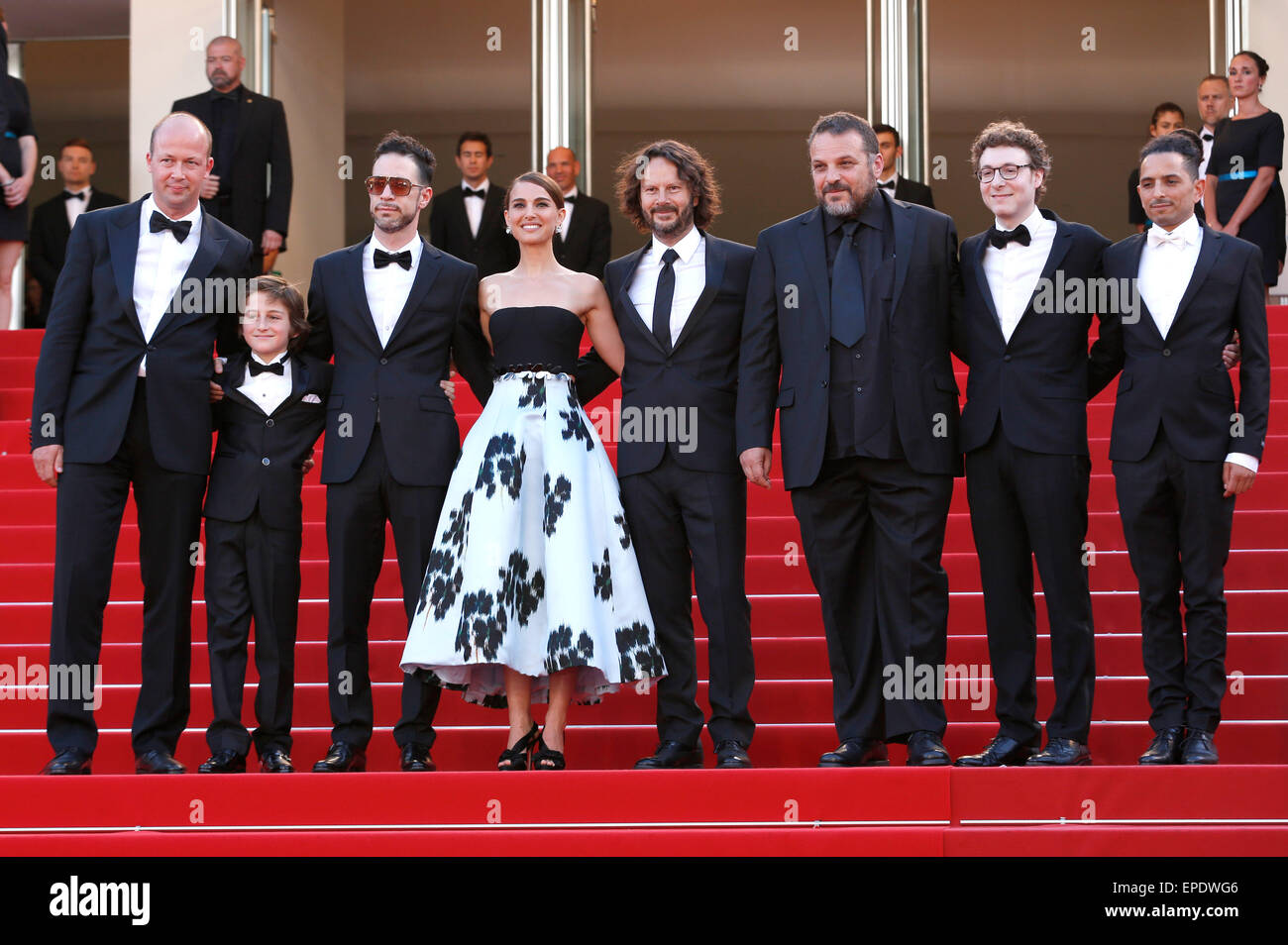 Amir Tessler, Gilad Kahana, Natalie Portman, Ram Bergman and the team ...