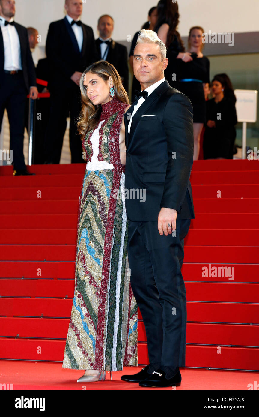 Robbie Williams and wife Ayda Field attending the 'The Sea of Trees ...