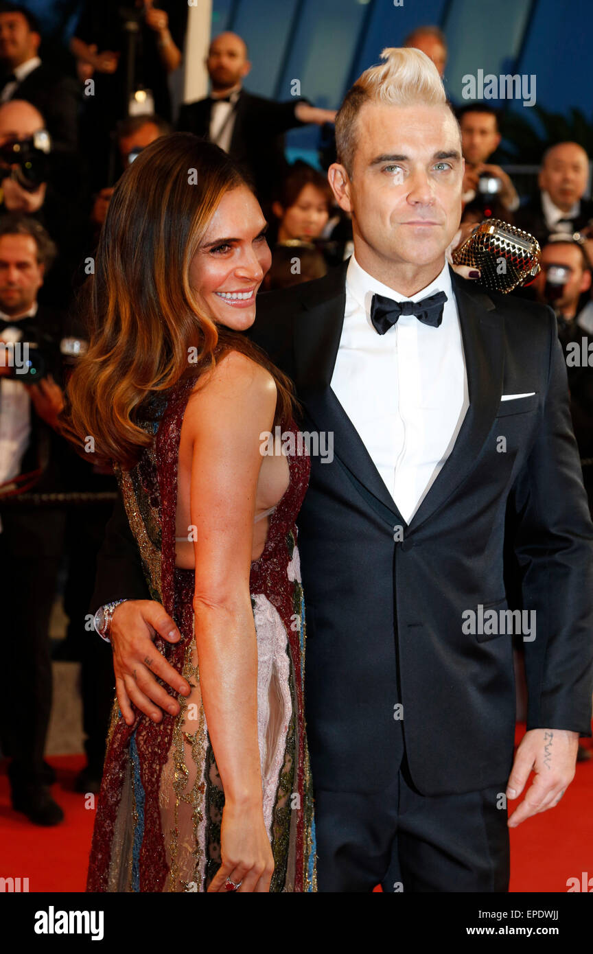 Robbie Williams and wife Ayda Field attending the 'The Sea of Trees ...