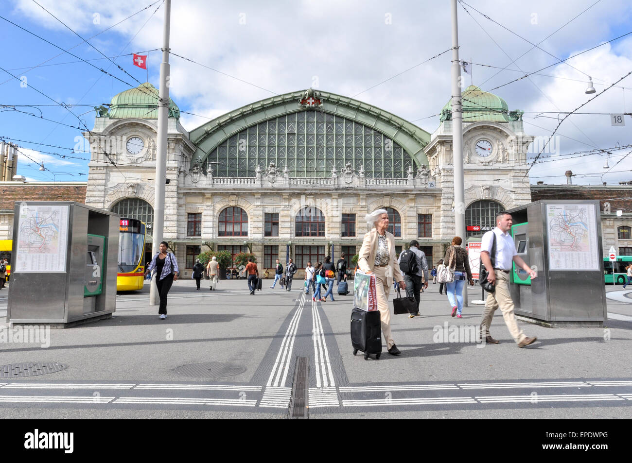 Basel Sbb Railway Station Stock Photos & Basel Sbb Railway Station ...