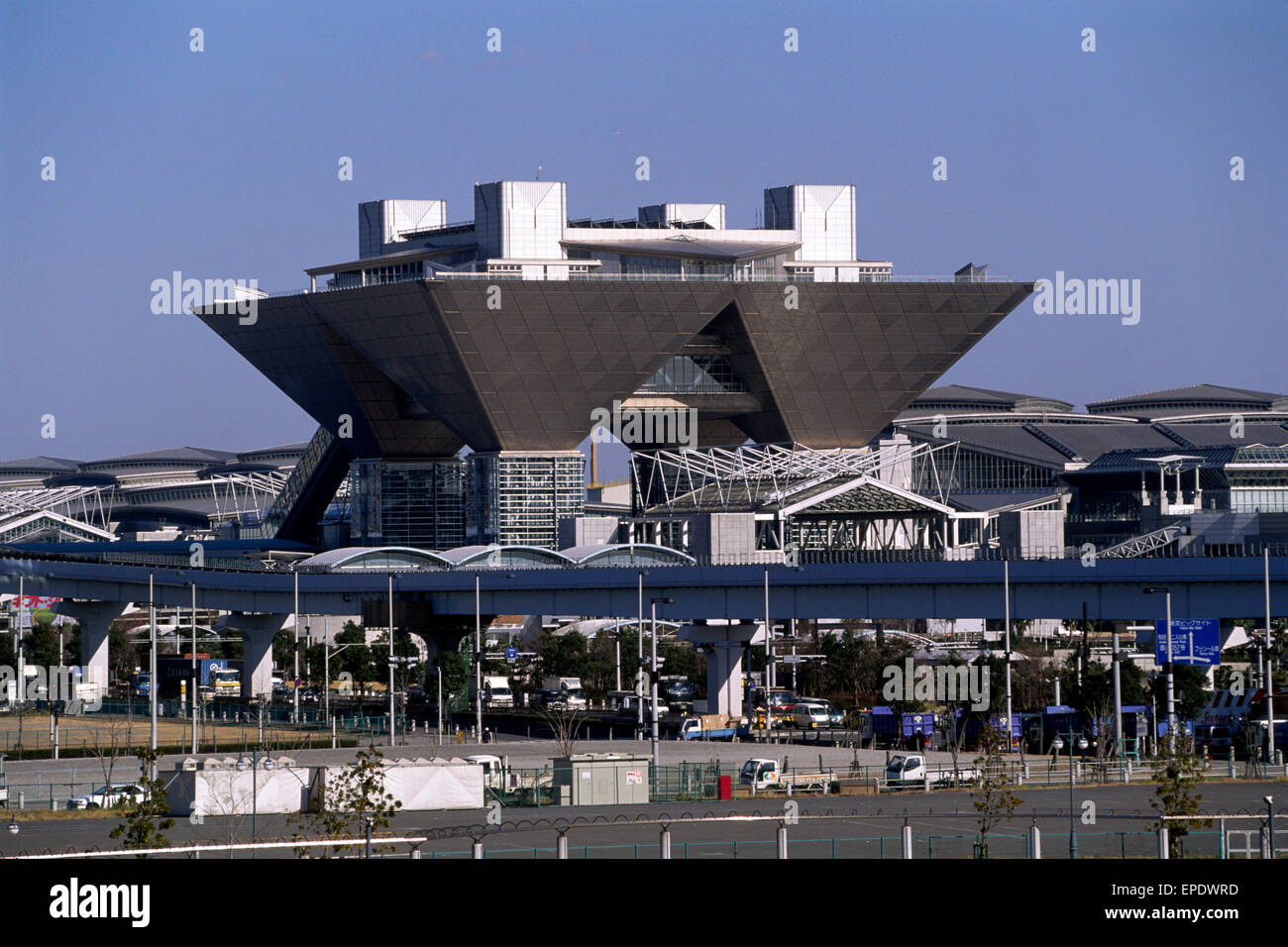 Tokyo big sight international exhibition center hi-res stock ...
