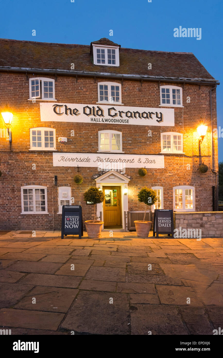 The Old Granary Riverside Restaurant and Bar, Wareham, Dorset, England ...