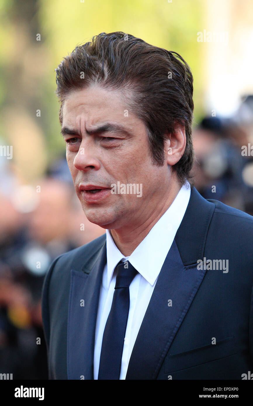 Cannes, France. 17th May, 2015. Benicio Del Toro Actor Carol, Premiere ...