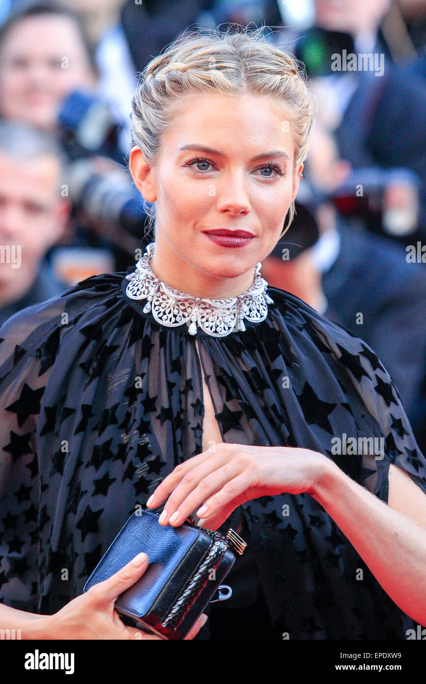 Cannes, France. 17th May, 2015. Sienna Miller Actress Carol, Premiere ...
