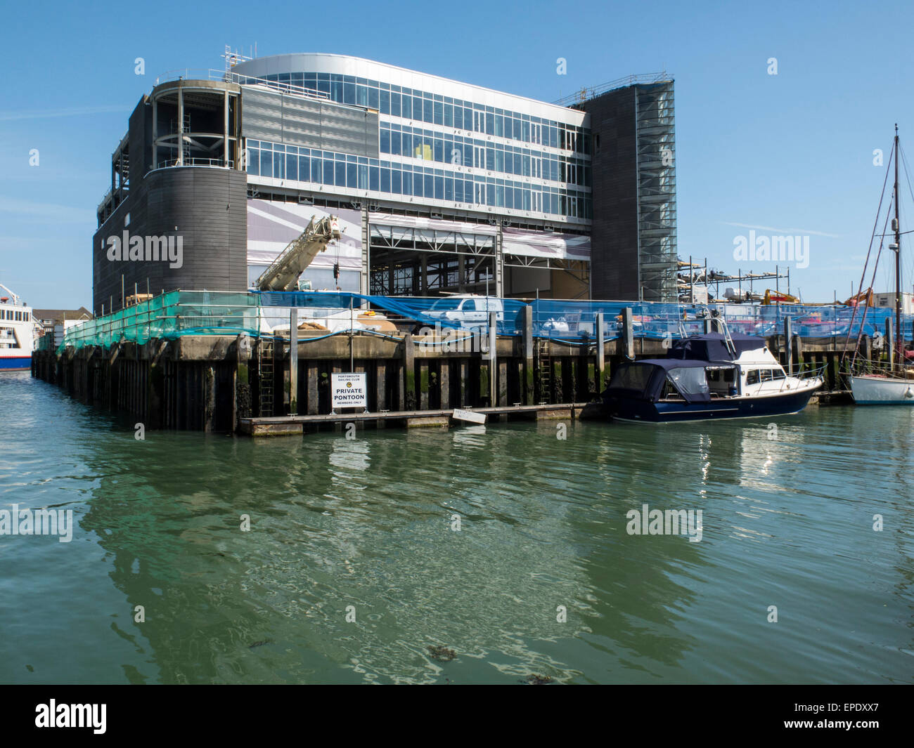 Sir Ben Ainslie Headquarters The Camber Portsmouth Stock Photo - Alamy