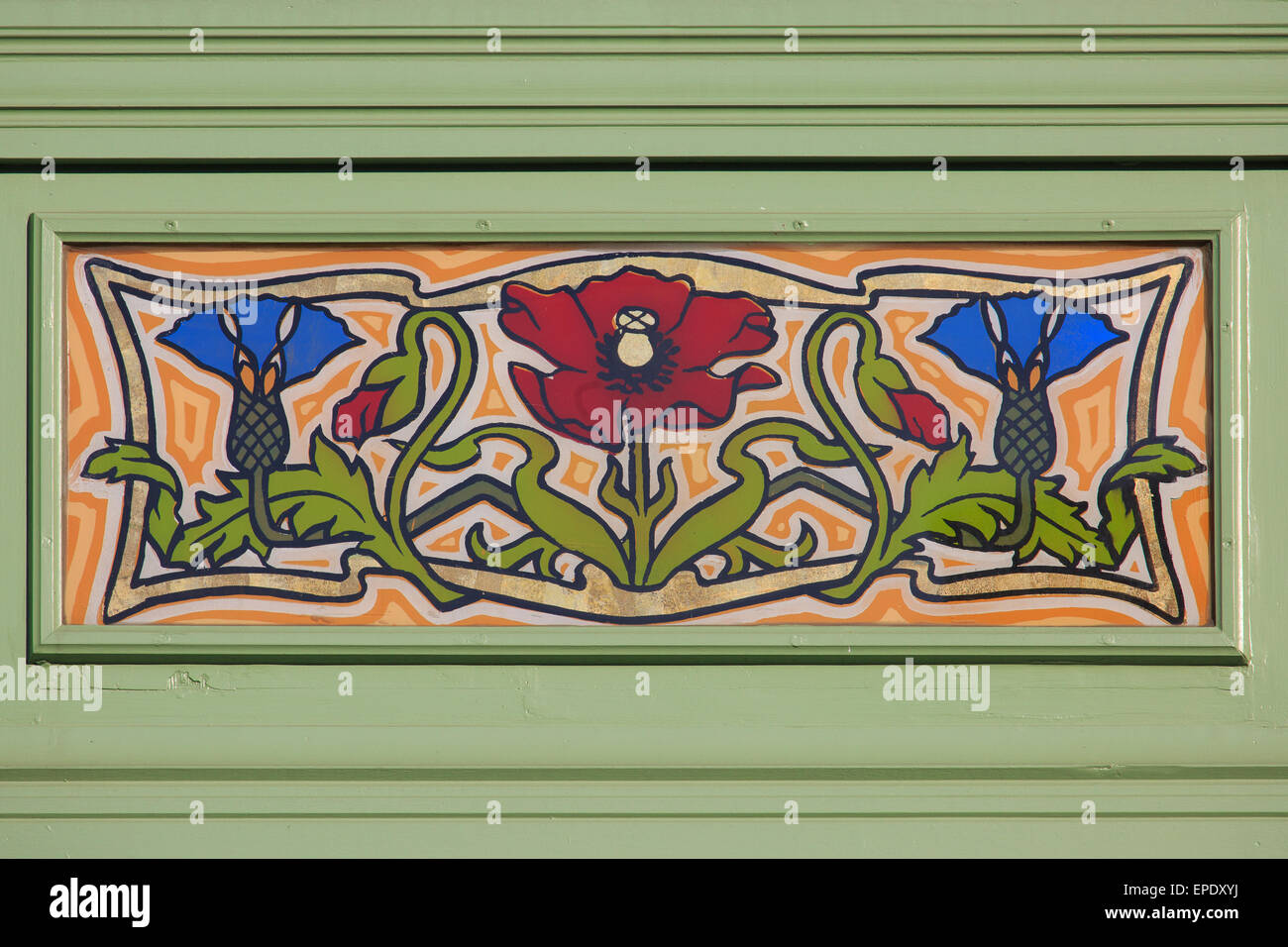 Stained glass bay window High Resolution Stock Photography and Images ...